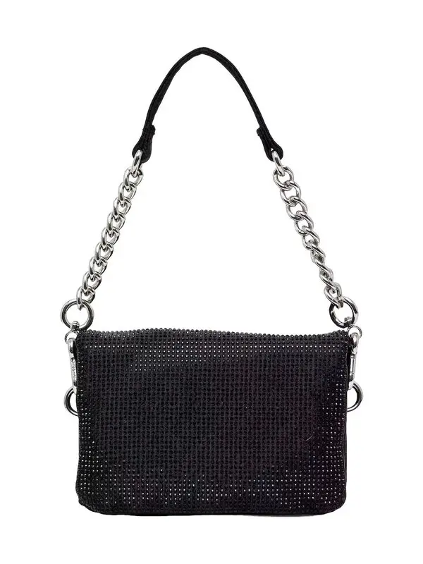 Juicy Couture Crystal-embellished Crossbody Bag - Black
