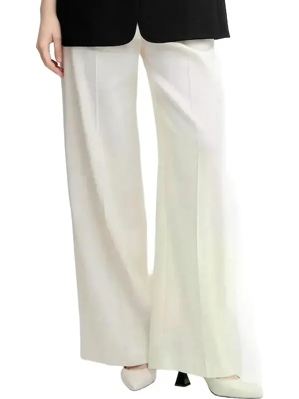 Hugo Wide-leg Trousers - White