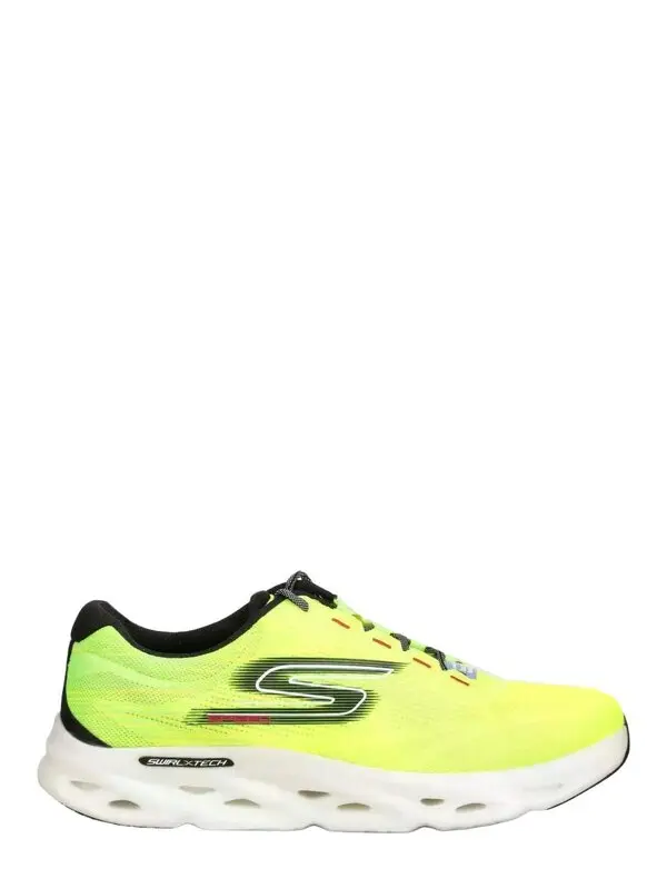Sketchers Go Run Swirl Sneakers - Green
