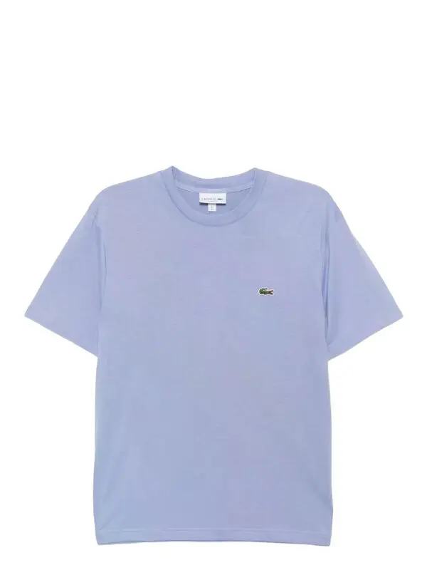 Lacoste Logo-embroidered T-shirt - Blue
