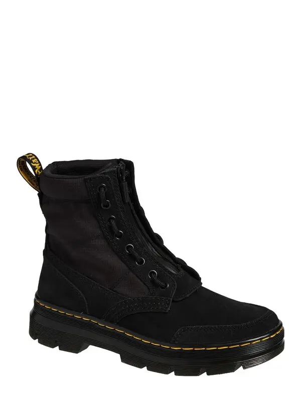 Dr. Martens Combs Jungle Zip Lug Sole Boot - Black