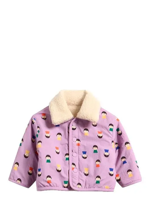 BOBO CHOSES Game Pawns Reversible Jacket - Lavender