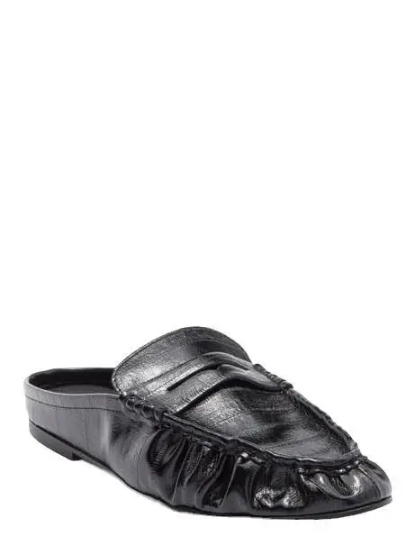 Steve Madden Rafe Loafer Mule - Black