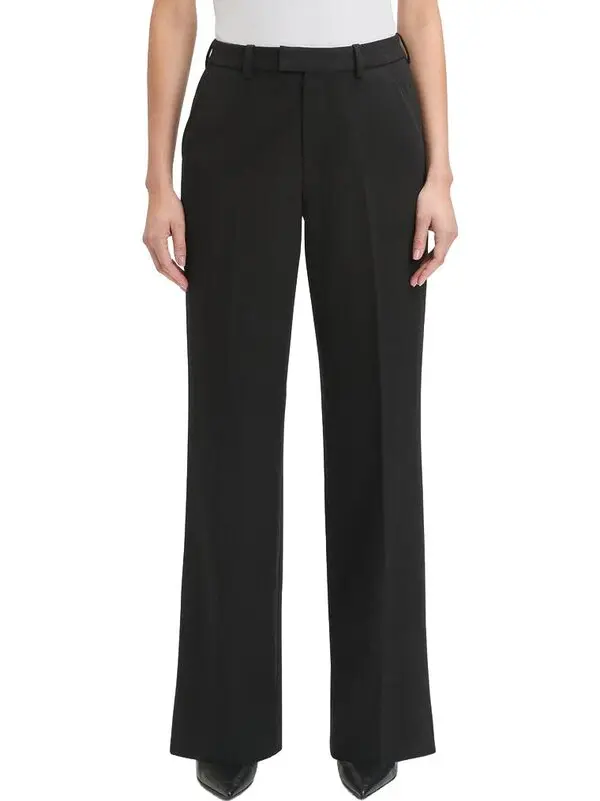 FAVORITE DAUGHTER Odessa Straight Leg Trousers - Black