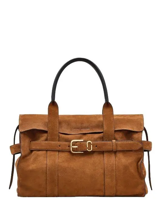 Marc Jacobs The Suede Dakota Tote - Copper