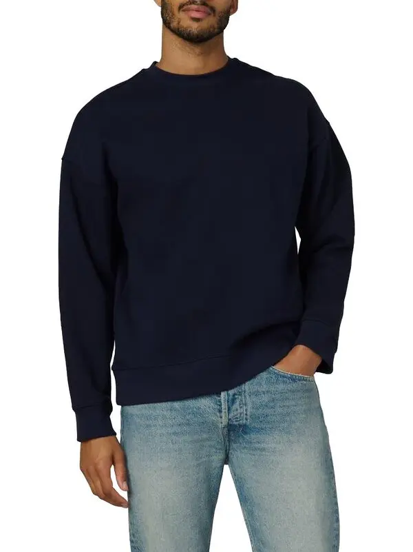 Joe's Jeans Denim Club Appliqué Sweatshirt - Baritone Blue