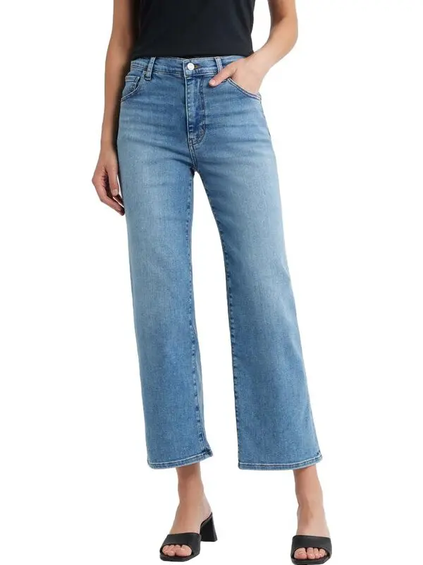 FRAME The Mellow Ankle Straight-leg Jeans - Flip