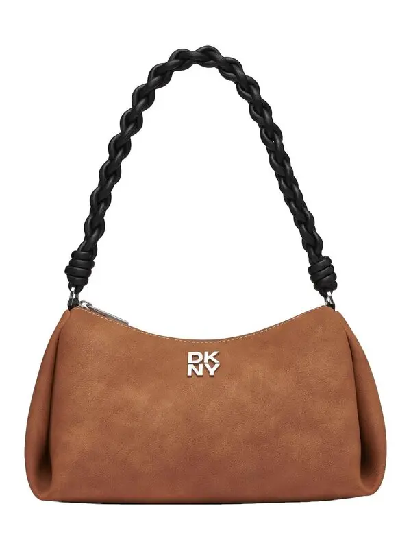 Dkny Remy Top-zip Shoulder Bag - Tobacco
