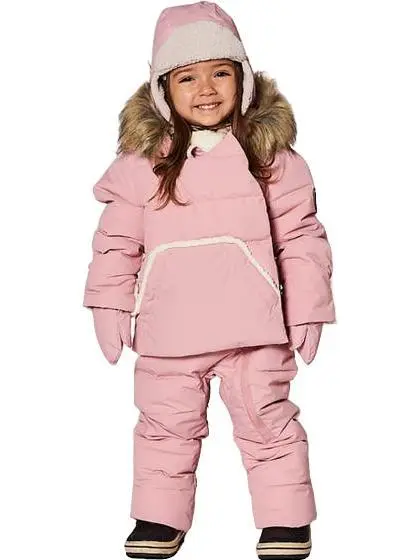 DEUX PAR DEUX Baby Snug Winter Suit - Pink