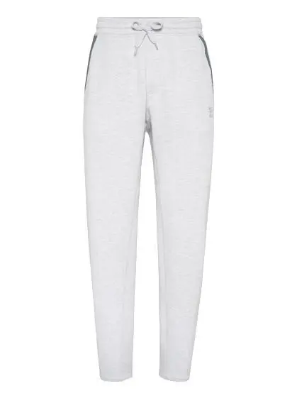 Brunello Cucinelli Double Cloth Trousers - Pearl Grey