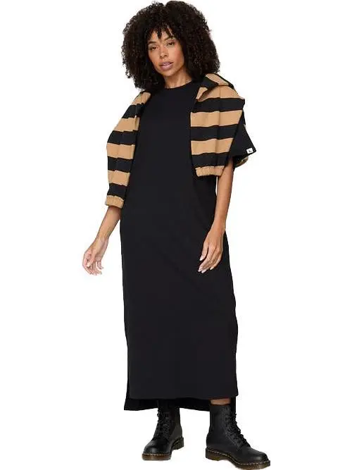 TURTLEDOVE LONDON Organic Cotton Maxi Dress - Black