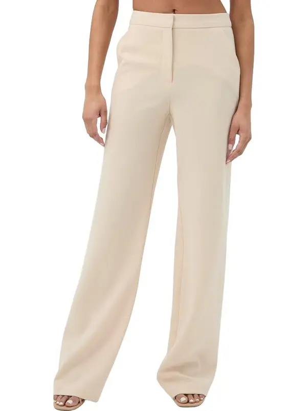 Trina Turk Wide Leg Suiting Pant - Poplar