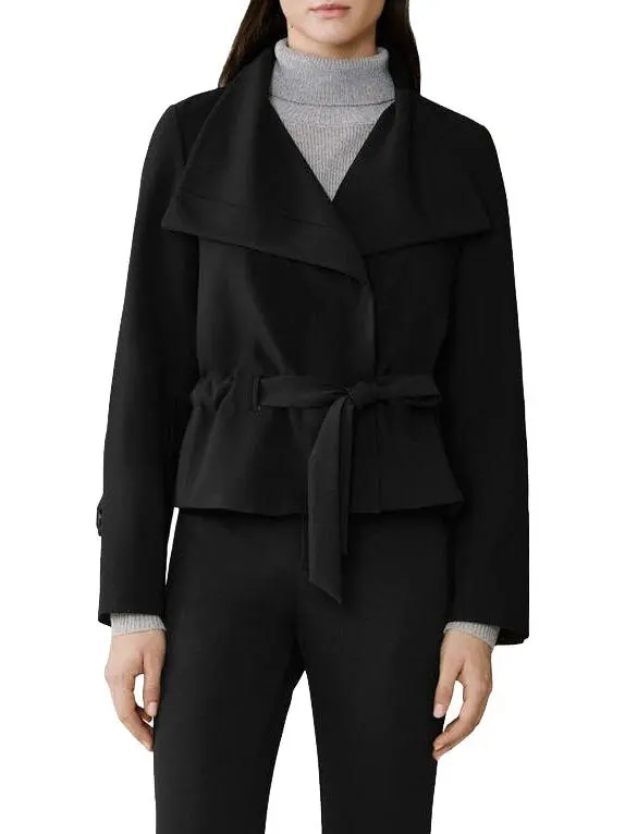 Soia & Kyo Emory Cropped Jacket - Black