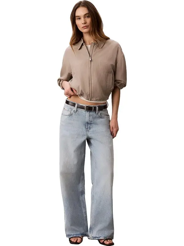 Calvin Klein Low Rise Baggy Jeans - Indigo Stone