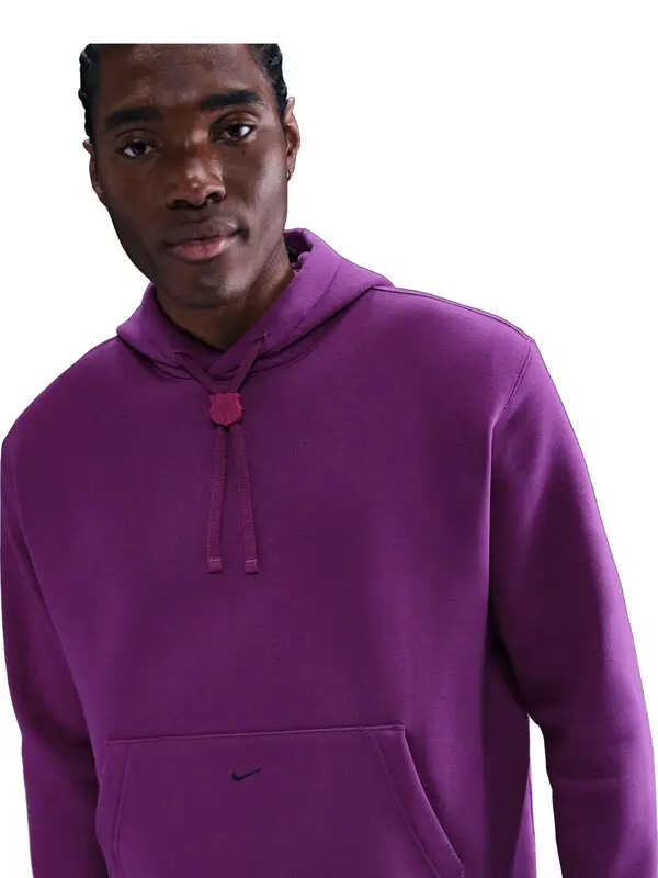 Nike Fc Barcelona Club Soccer Pullover Hoodie - Purple