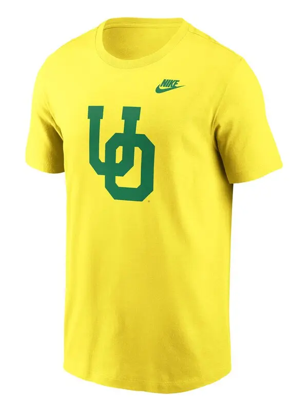 Nike Oregon Ducks Legacy Alternate Logo College T-shirt - Yellow