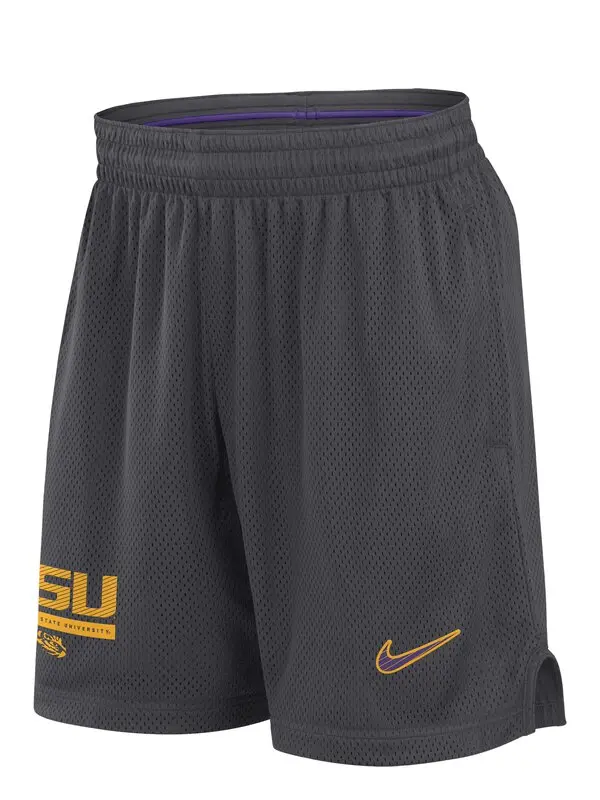 Nike Lsu Sideline Dri-fit College Shorts - Grey