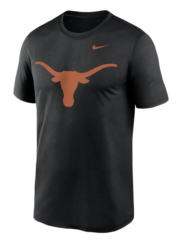 Nike Texas Primetime Legend Logo Dri-fit College T-shirt - Black