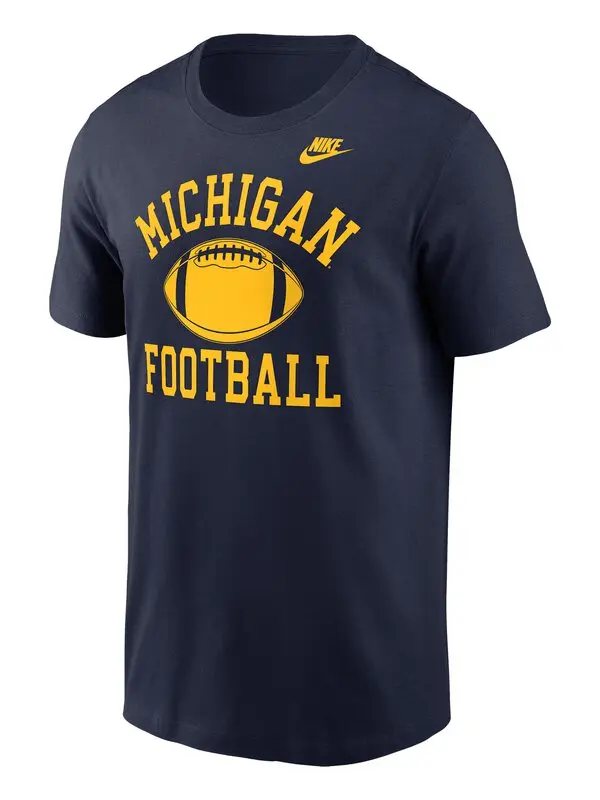 Nike Michigan Legacy Football Icon College T-shirt - Blue