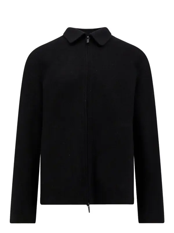 HEVO Verdemare Wool Coat - Black