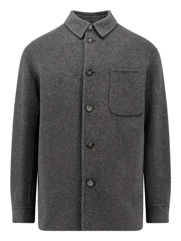HEVO Bari Wool Coat - Grey