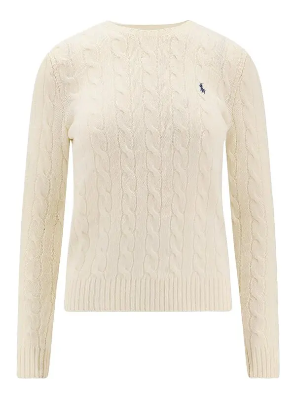 Polo Ralph Lauren Wool And Cashmere Sweater - White