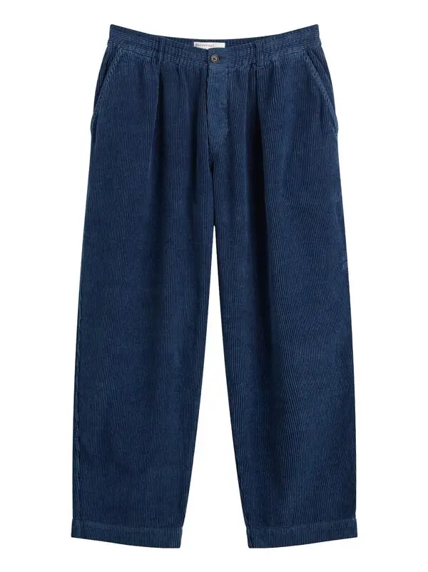 Universal Works Recycled Corduroy Oxford Pant - Indigo