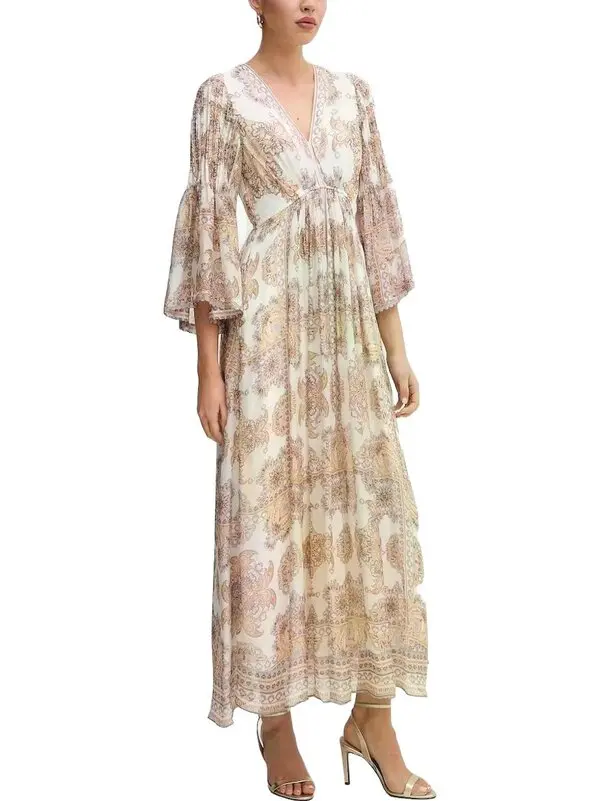 Hale Bob Paisley-print Maxi Dress - Neutrals