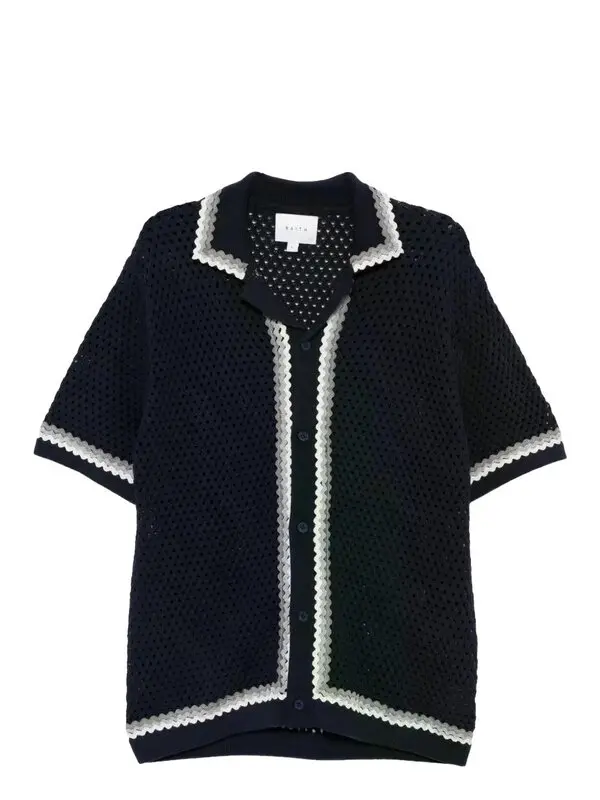 RAITH Marconi-knit Shirt - Blue