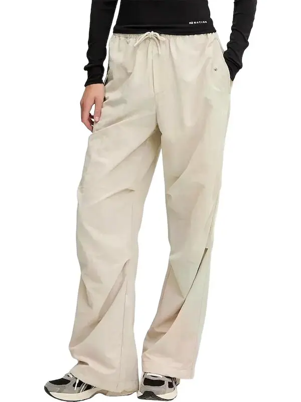 P.E Nation Discovery Drawstring-waist Trousers - Neutrals