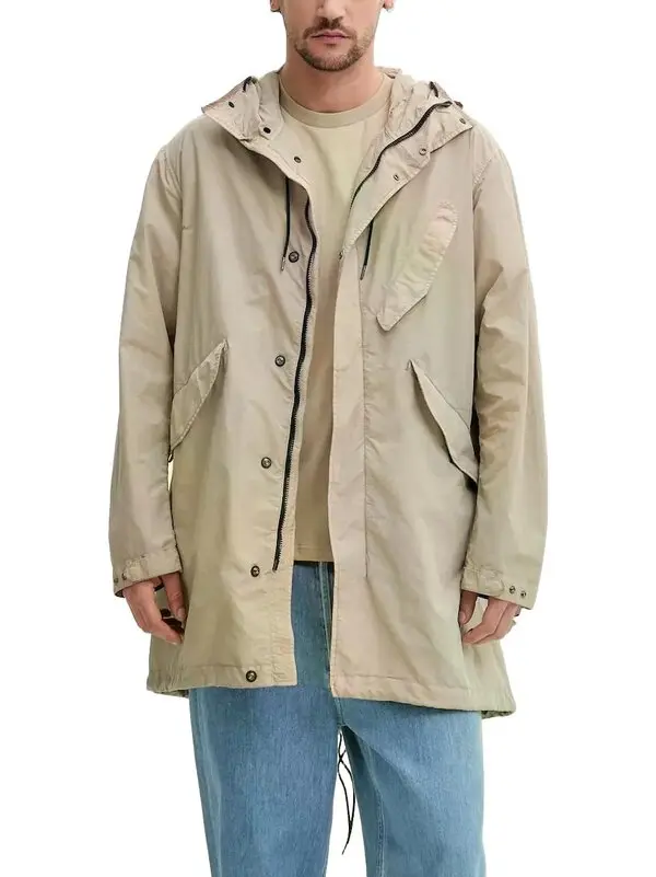 C.P. COMPANY Hooded Jacket - Neutrals