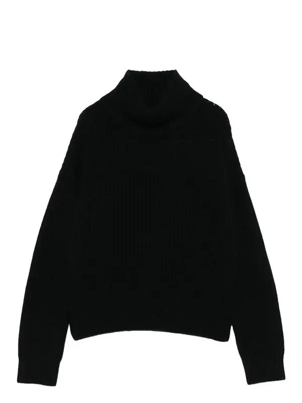 LISA YANG Cashmere Turtleneck Knitwear - Black