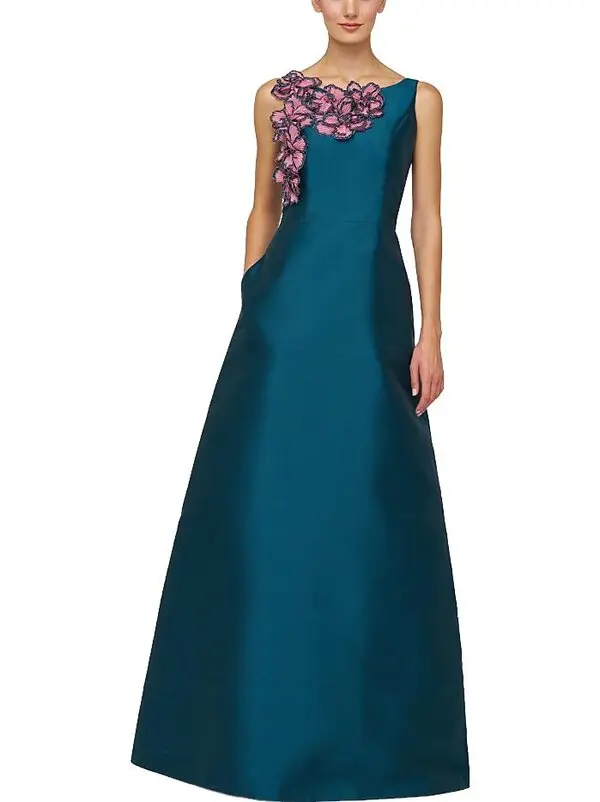 KAY UNGER Giselle Gown - Blue
