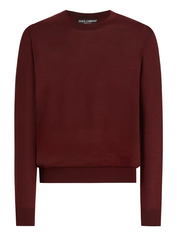 Dolce & Gabbana Wool Pullover - Purple