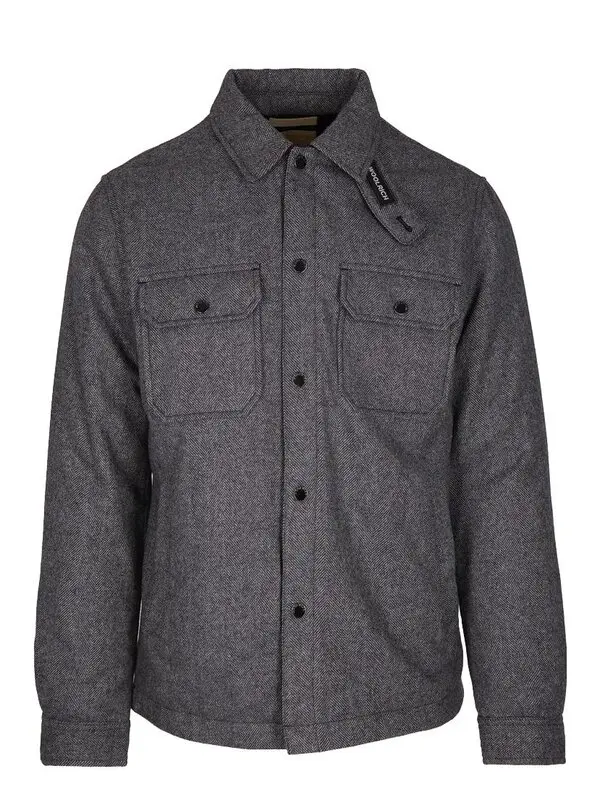 Woolrich Herringbone Jacket - Herringbone Grey