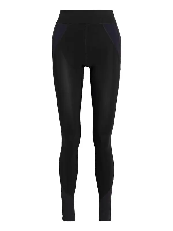 Isabel Marant Tiso Twotone Stretchjersey Leggings - Black