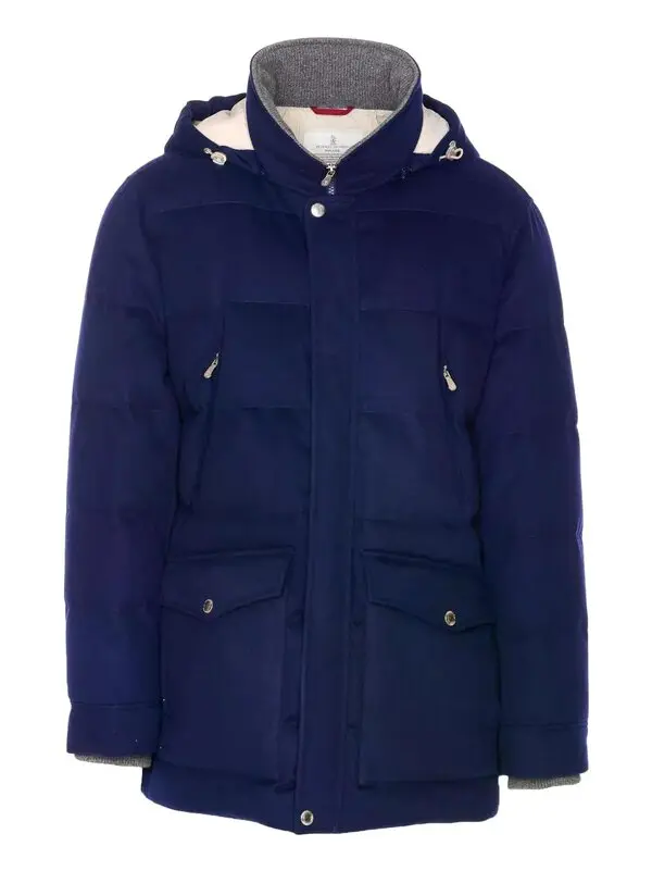 Brunello Cucinelli Puffer Jacket - Blue
