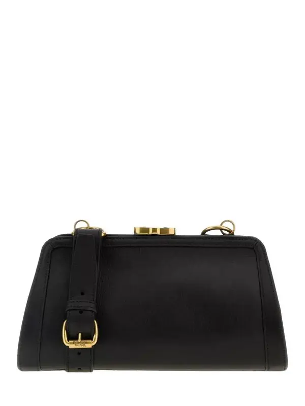 VIVIENNE WESTWOOD Ascot Leather Satchel - Black