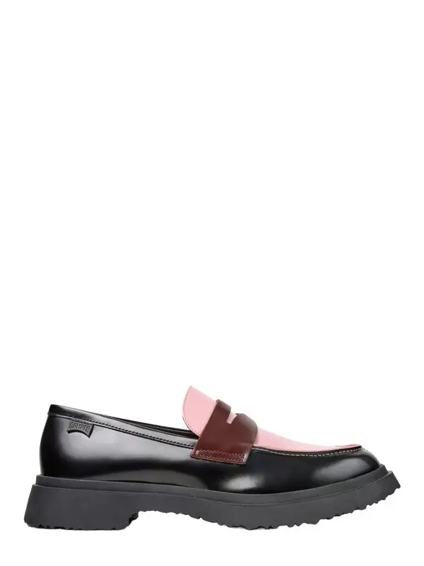 Camper Walden Twins Leather Loafers - Black