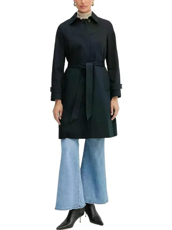 BOSS Calexis Belted Coat - Blue