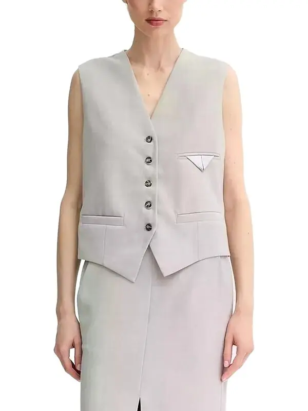 Day Birger Et Mikkelsen Button-fastening Vest - Grey