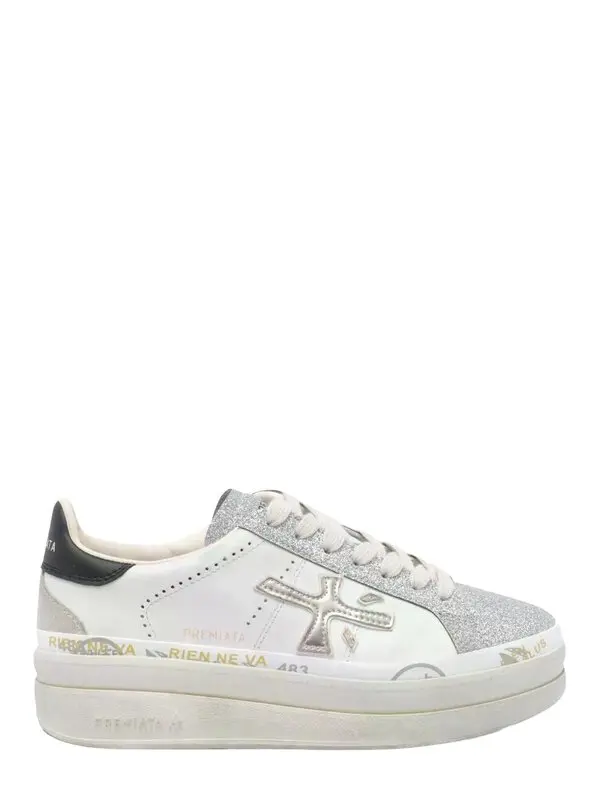 Premiata Platform Sneakers - White