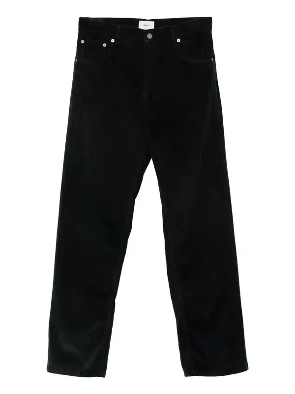 HAIKURE Corduroy Cotton Trousers - Black