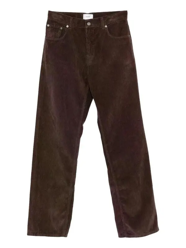 HAIKURE Corduroy Cotton Trousers - Brown