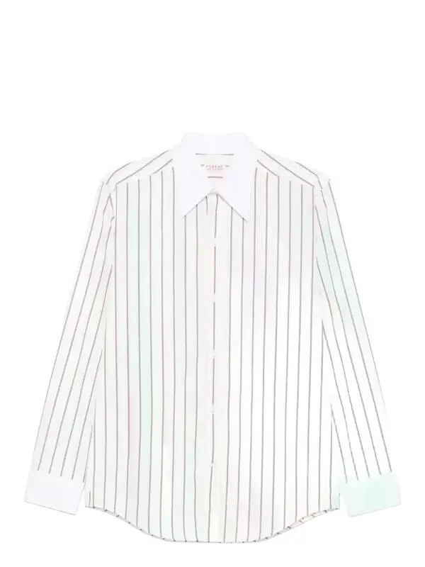 FURSAC Striped Shirt - White