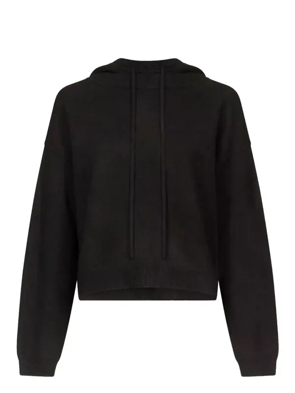 Loulou De Saison Hooded Top - Black