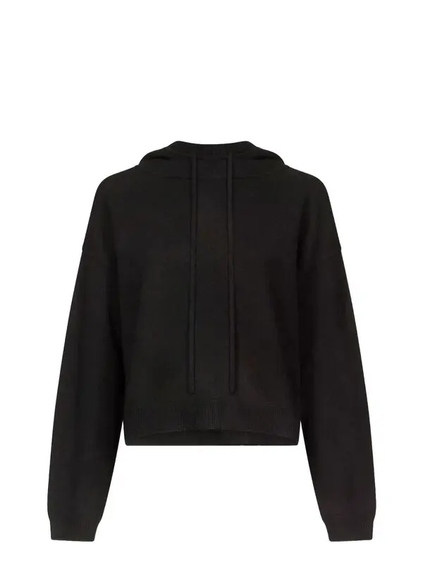 Loulou De Saison Hooded Top - Black
