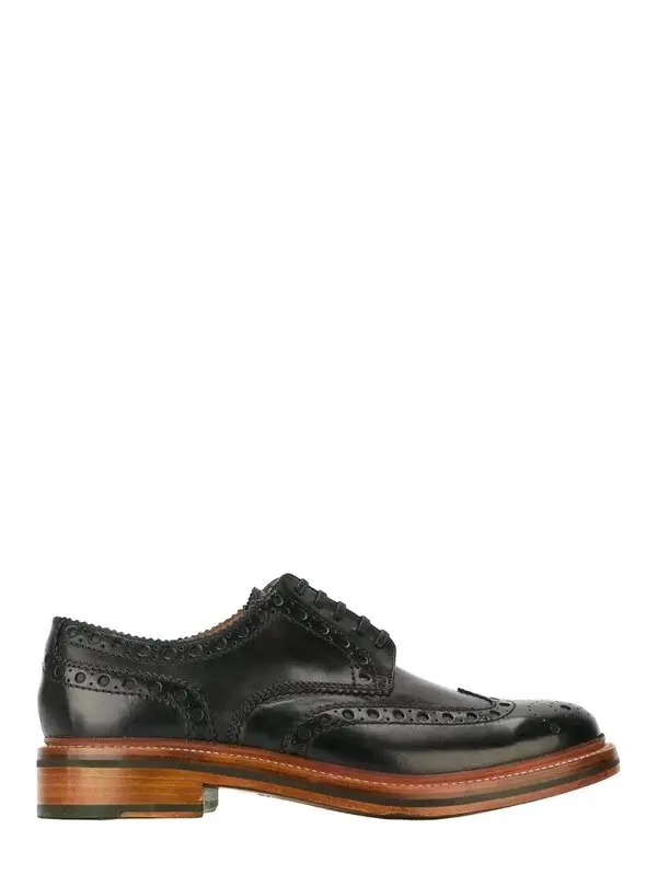 Grenson Archie Brogues - Black