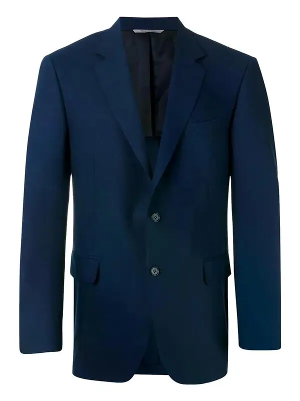 Canali Two Button Blazer - Blue