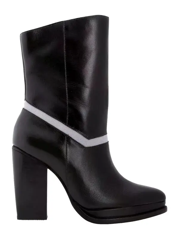 STUDIO CHOFAKIAN Leather Boots - Black